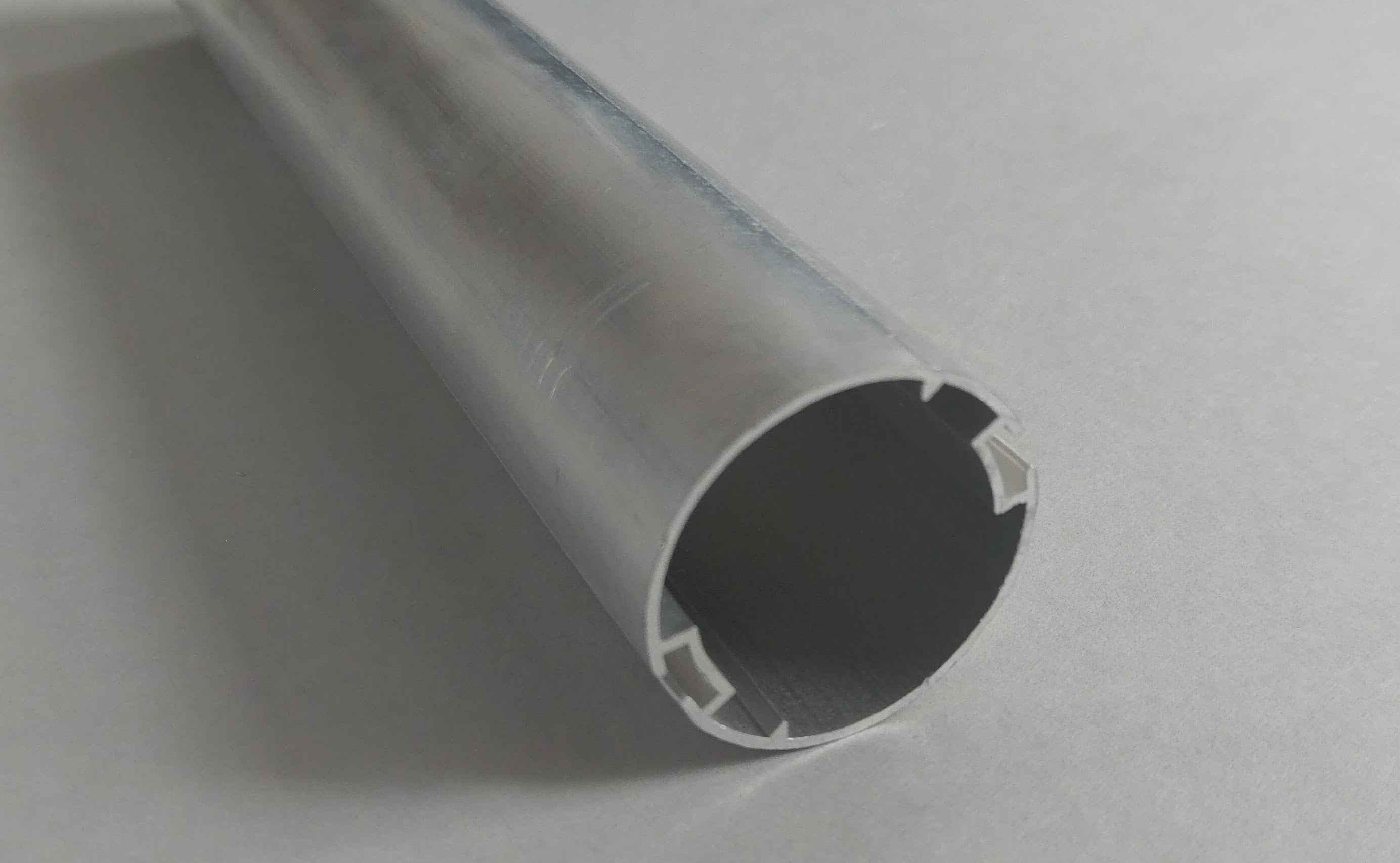 38mm Double Slotted Aluminium Tube for Roller Blinds System - £2.1 per